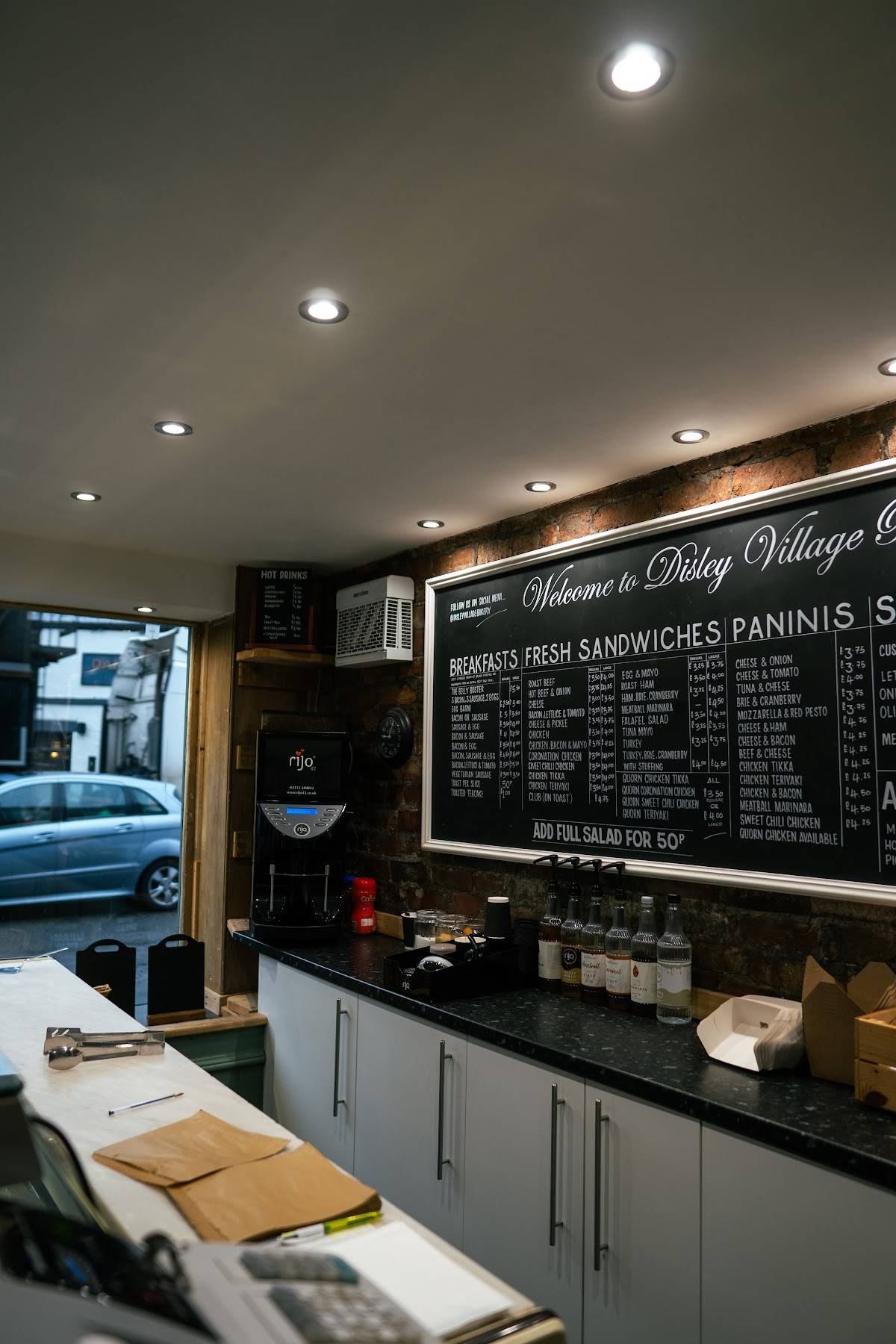 Menu at Disley Village Bakery, Stockport