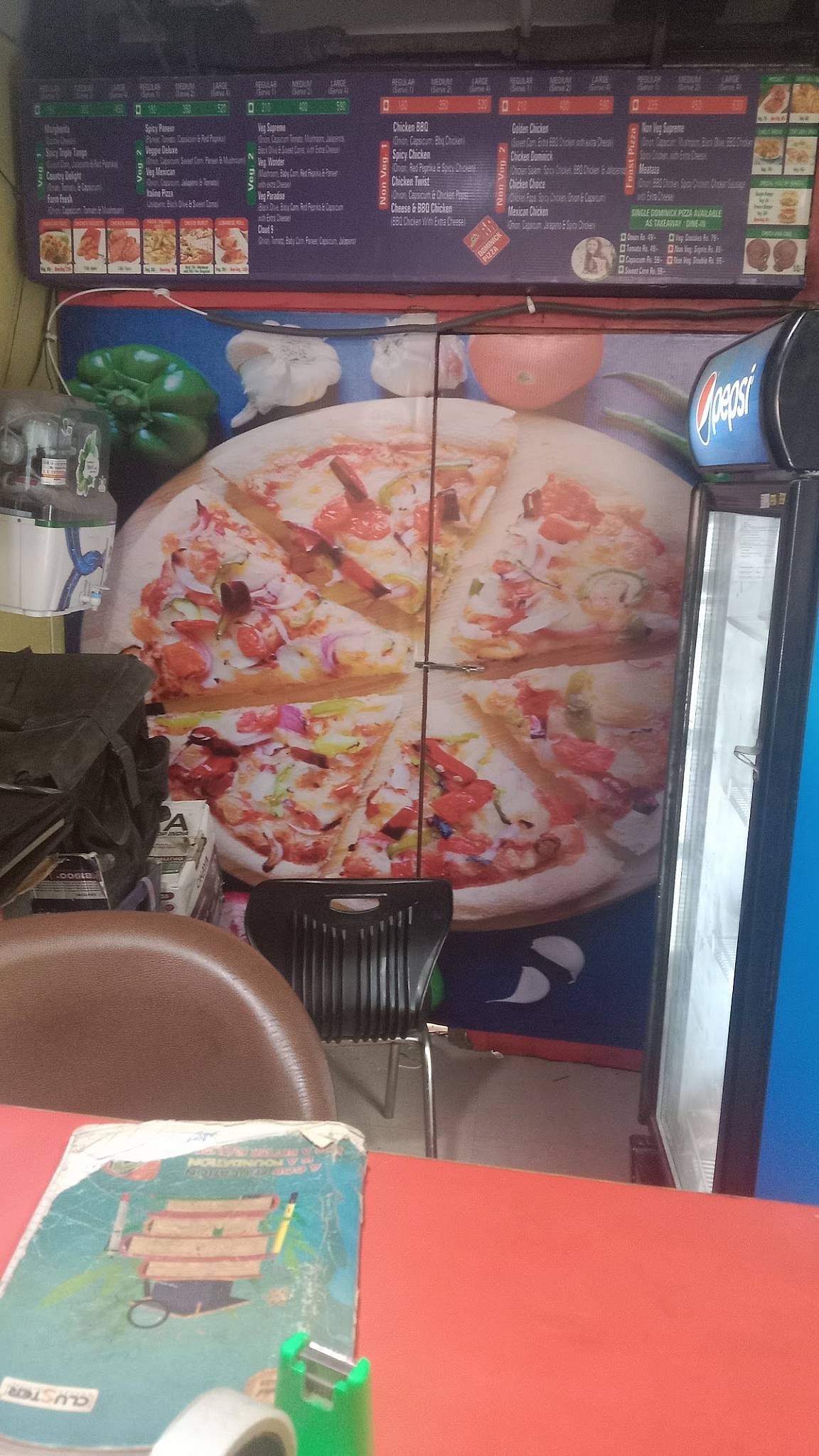 Menu at Dominick Pizza, Zirakpur, SCF-14 Main Market Baltana