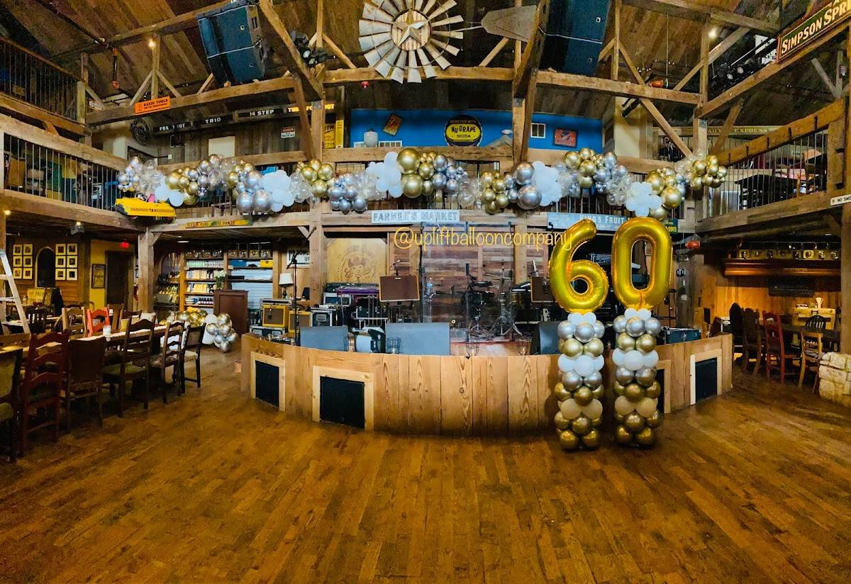 Menu at Dosey Doe - The Big Barn, Spring, Interstate 45 N