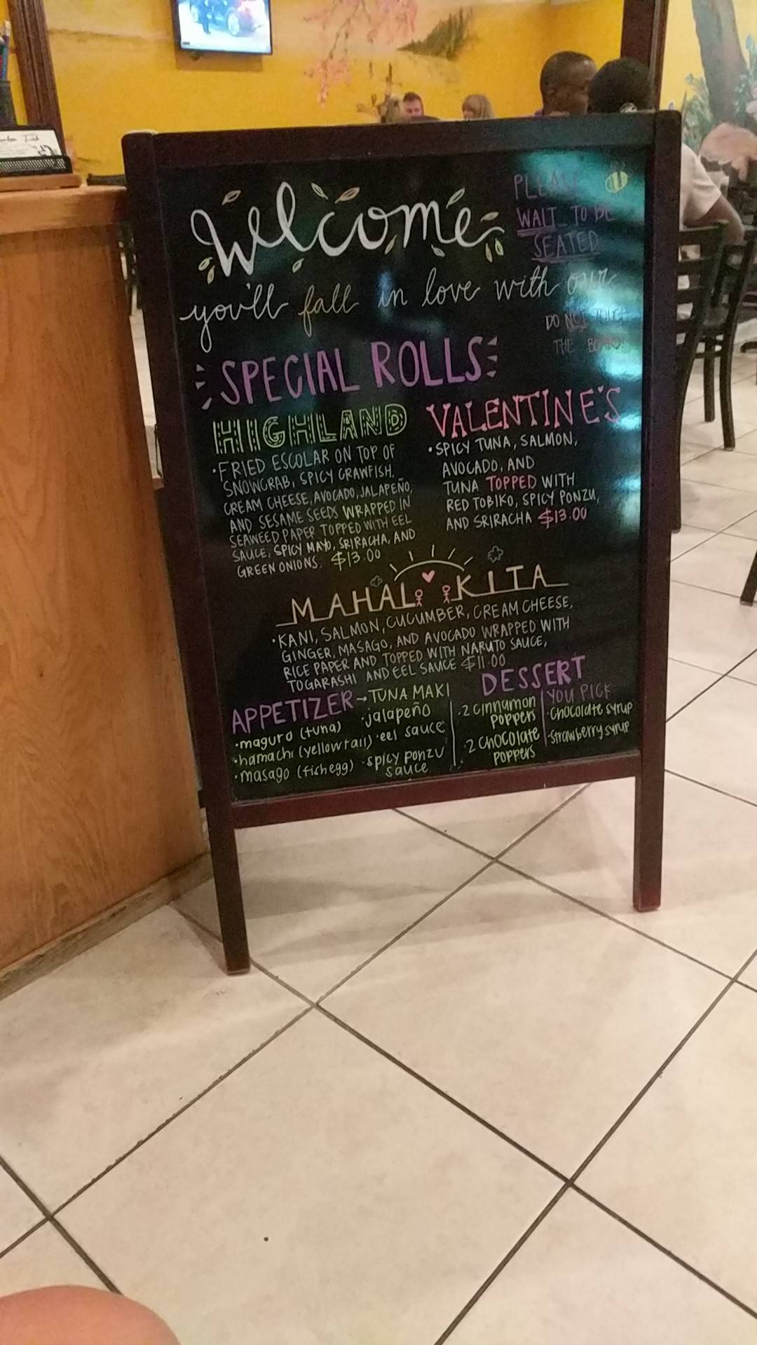 Menu at Drunken Fish - Baton Rouge, LA restaurant, Baton Rouge