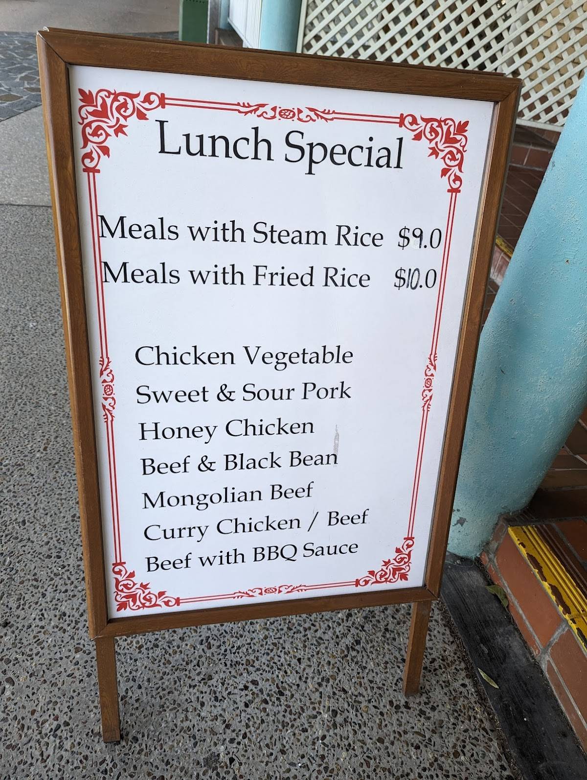 Menu at Dynasty Chinese Take Away restaurant, Margate