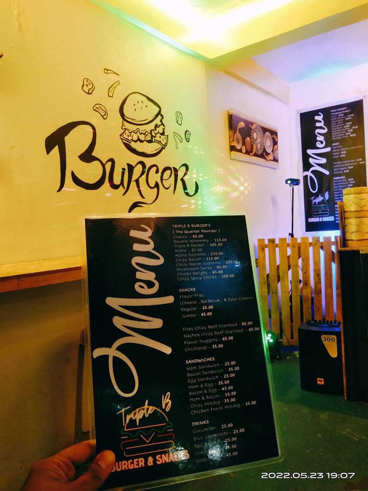 Menu at ELDON'S BURGER STAND restaurant, San Jose del Monte City
