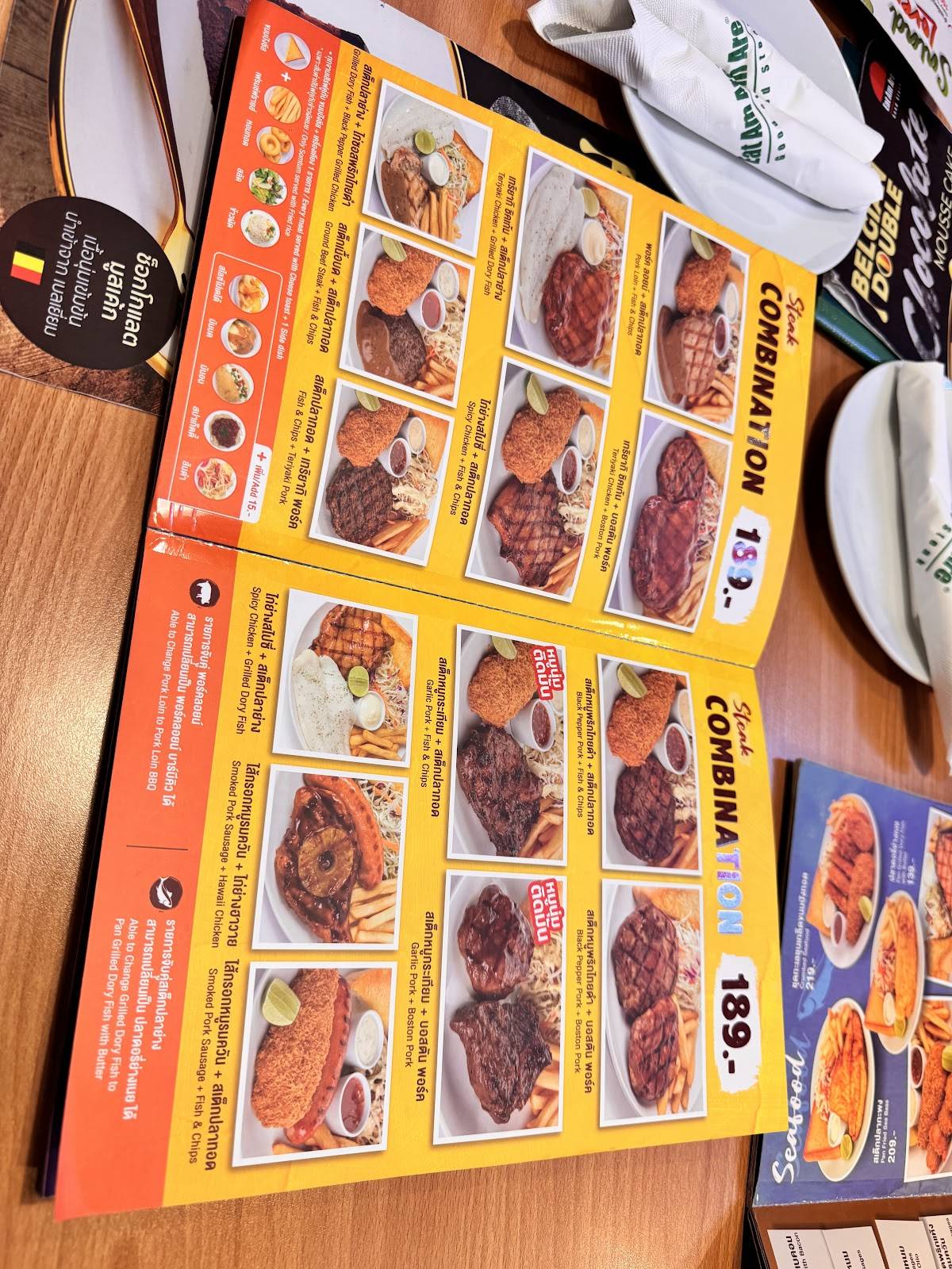 Menu at Eat Am Are - Union Mall Branch steakhouse, Bangkok, 01