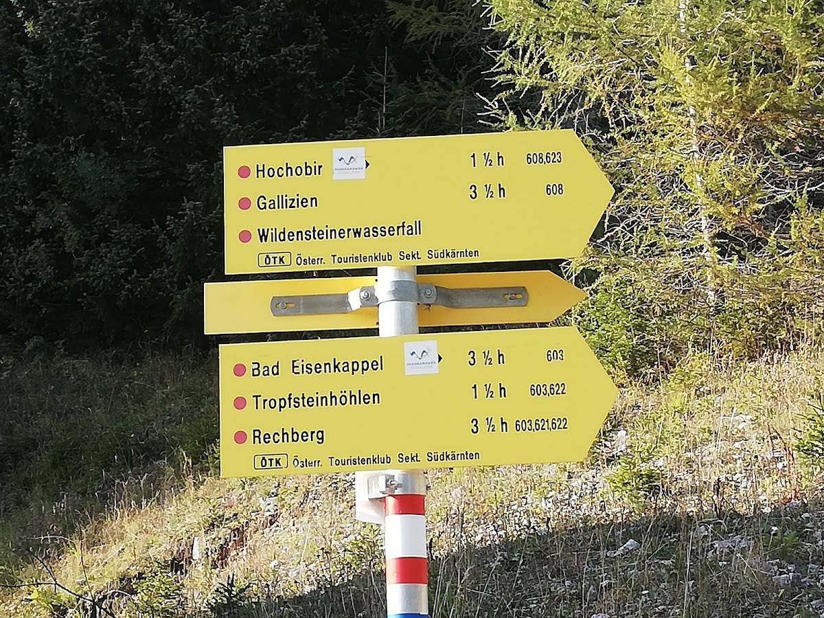Speisekarte von Eisenkappler Hütte (Montag Ruhetag) restaurant, Österreich