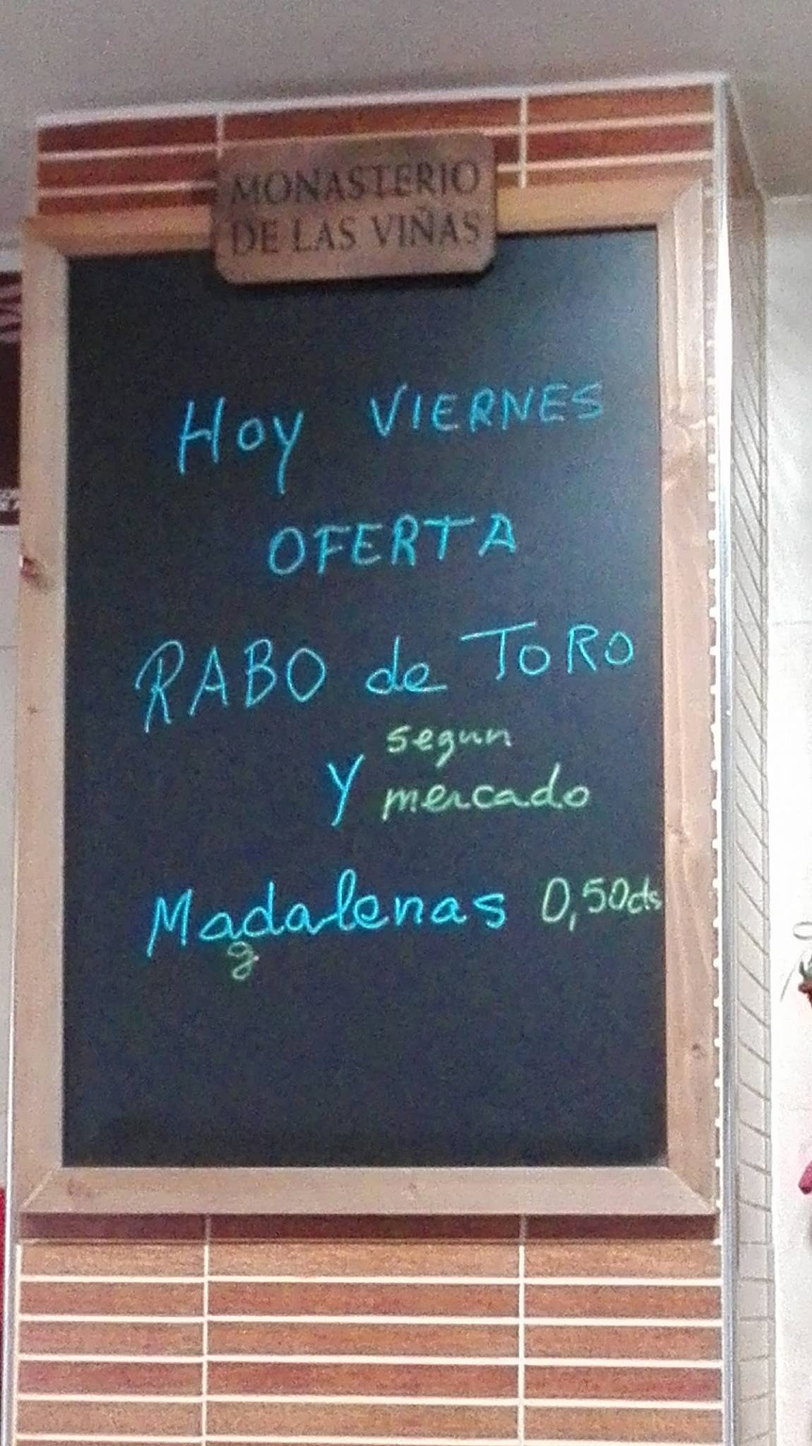 Menu at EL OLMO. pub & bar, Pastriz