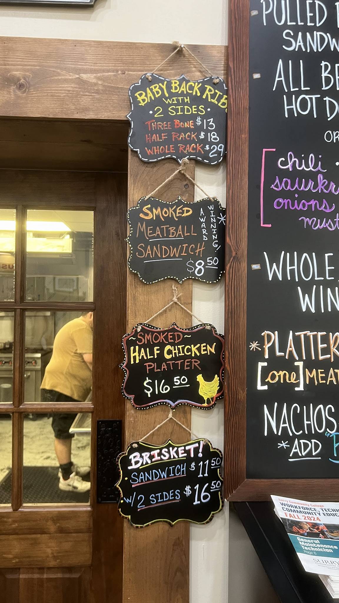 Menu at Fancy Gap Country Store BBQ, Fancy Gap
