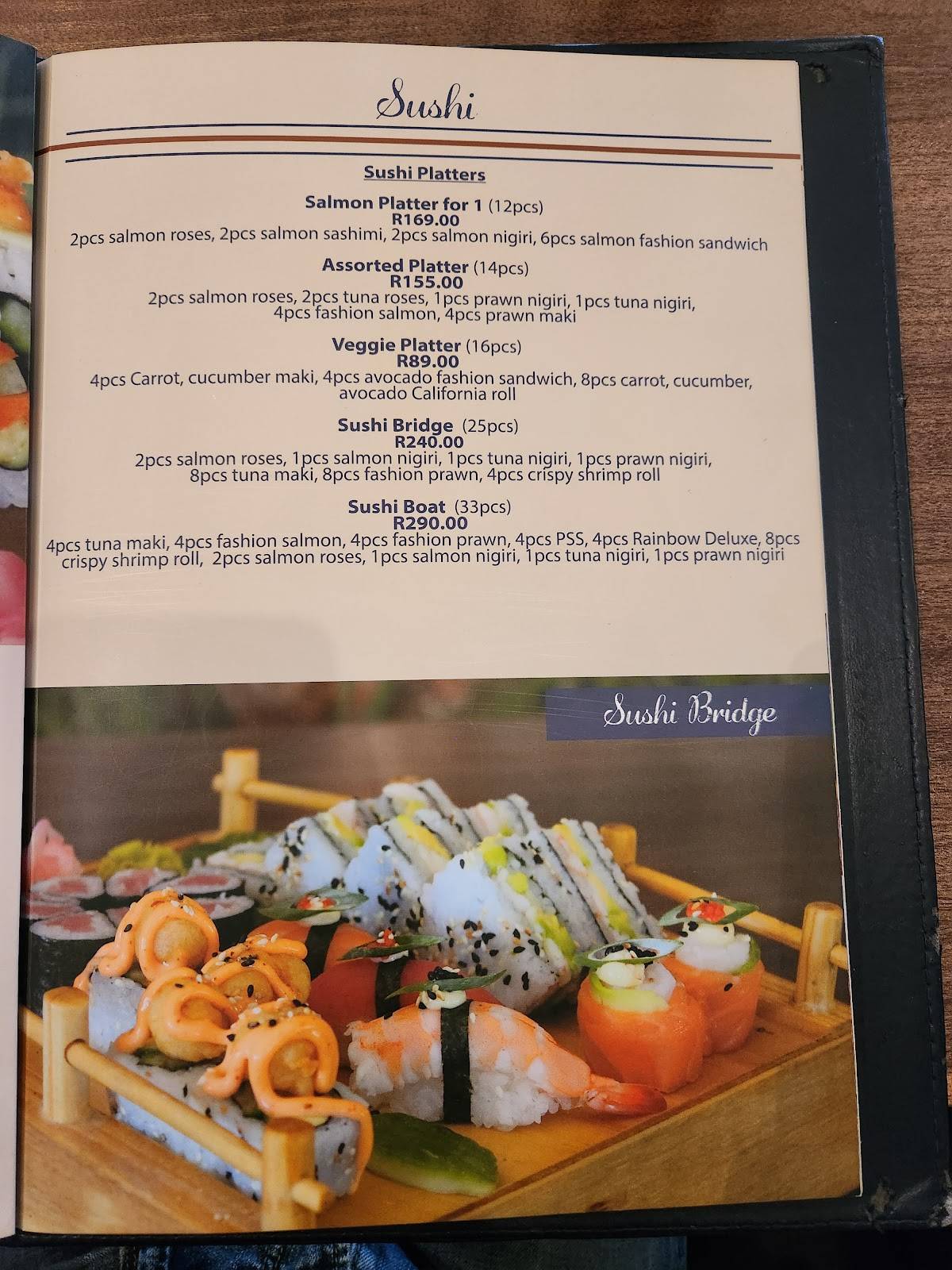 Menu at Farm 'n Sea Grillhouse restaurant, Vanderbijlpark