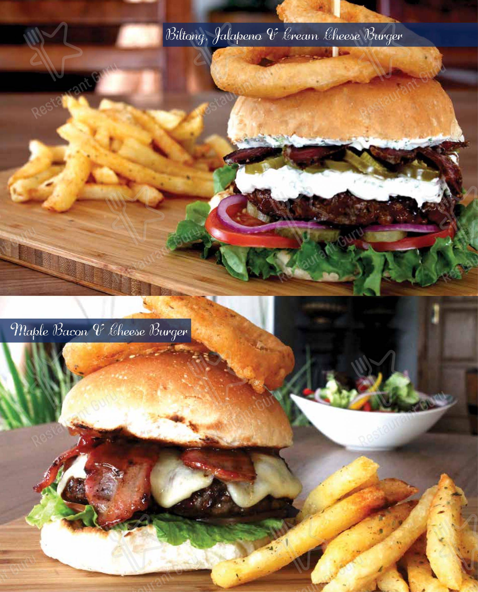 Menu at Farm 'n Sea Grillhouse restaurant, Vanderbijlpark