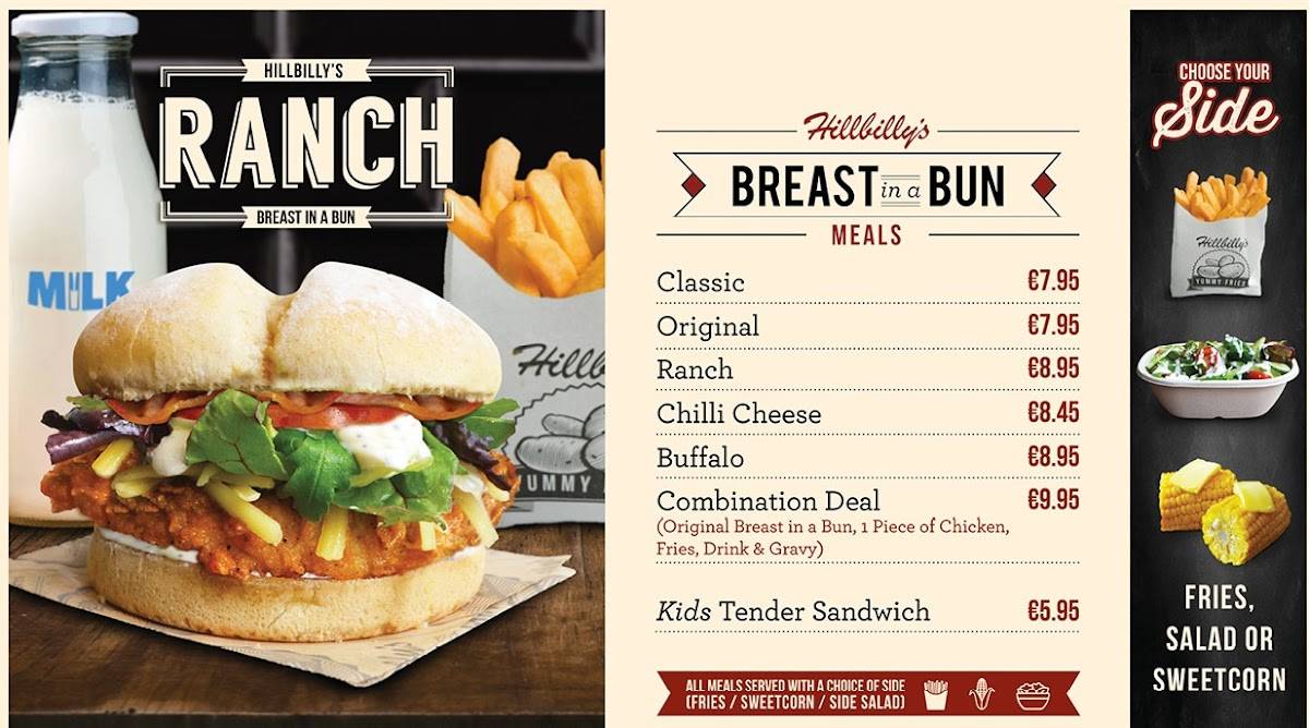 Hillbillies menu store