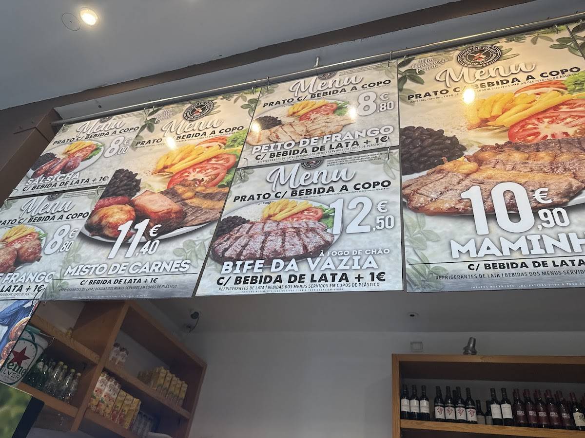 Menu em Fogo de Chão (Ubbo) restaurante, Amadora, Av. José Garcês