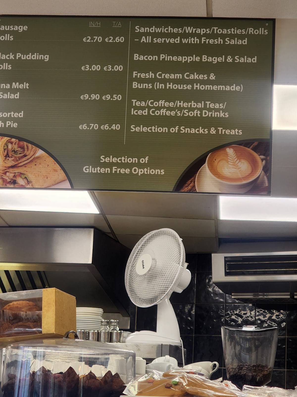 Menu at Food Capers restaurant, Mallow, 14 W End