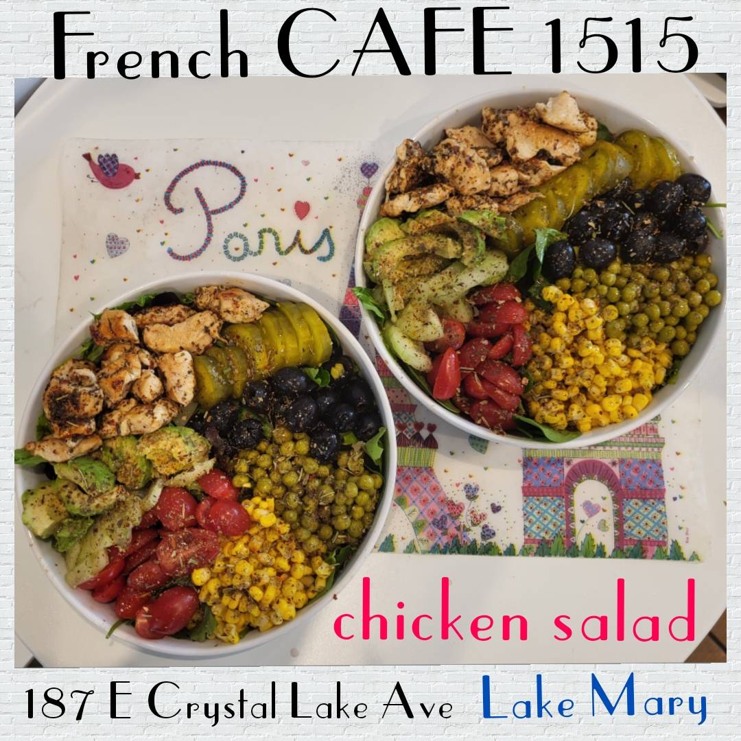 Menu at French CAFE 1515, Lake Mary