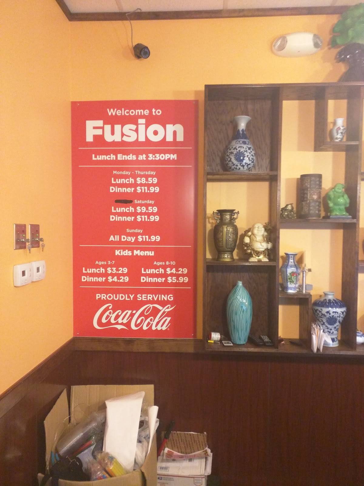Carta del restaurante Fusion Grill Buffet, Tallahassee