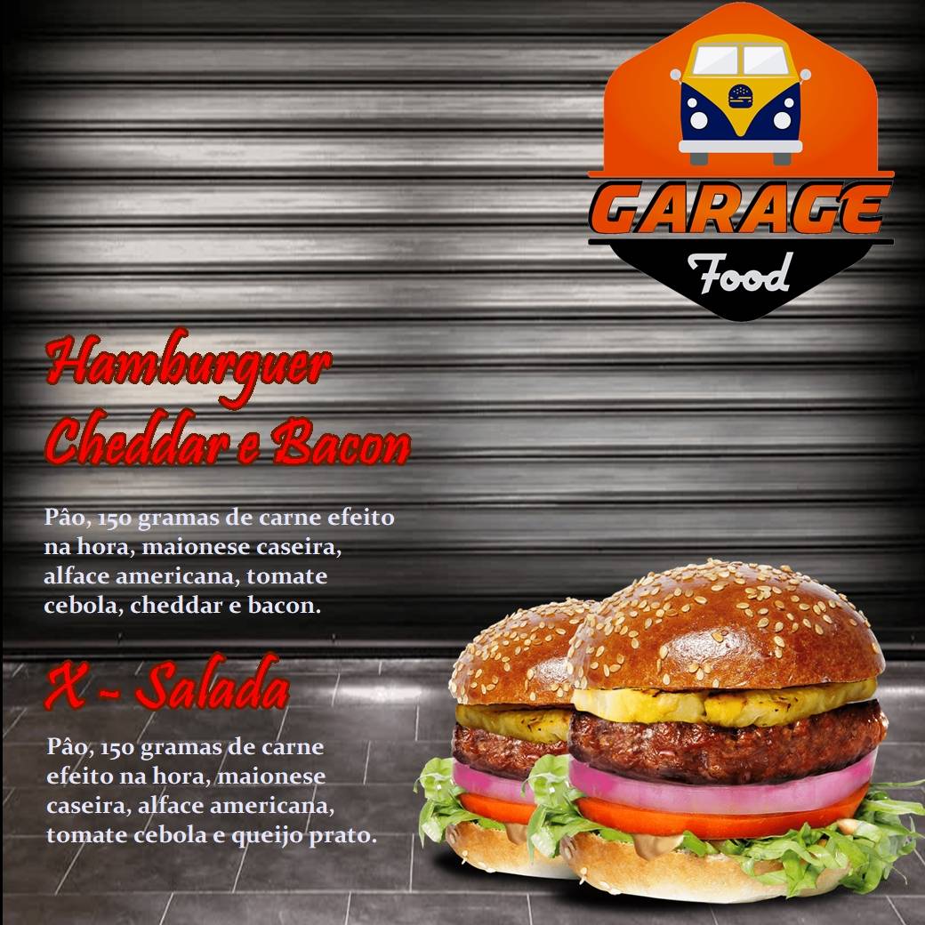 Carta del restaurante GARAGE FOOD, São Paulo, R. Frederico René del Jaegher