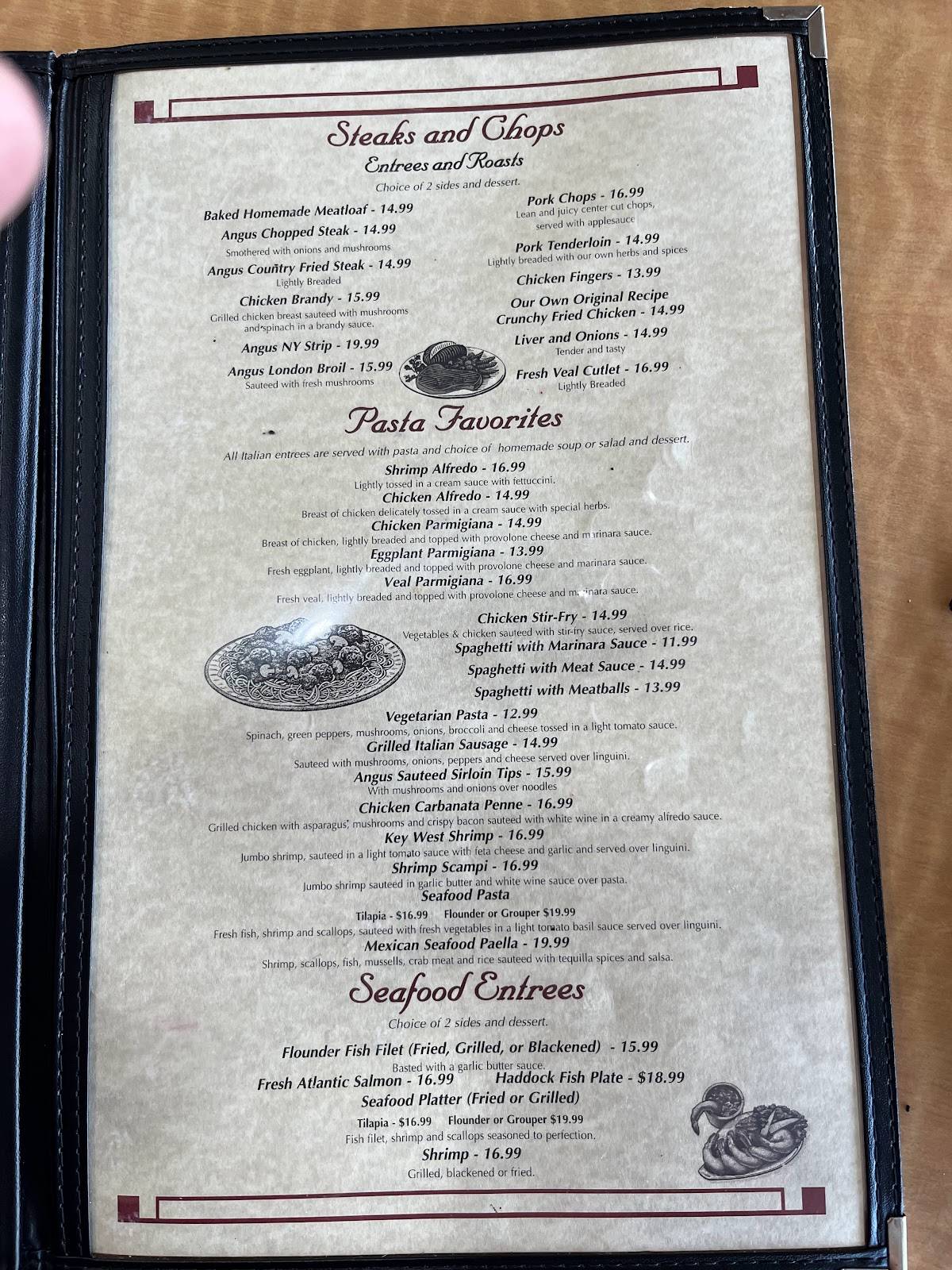Menu at Garden Grille Cafe, Palm Harbor