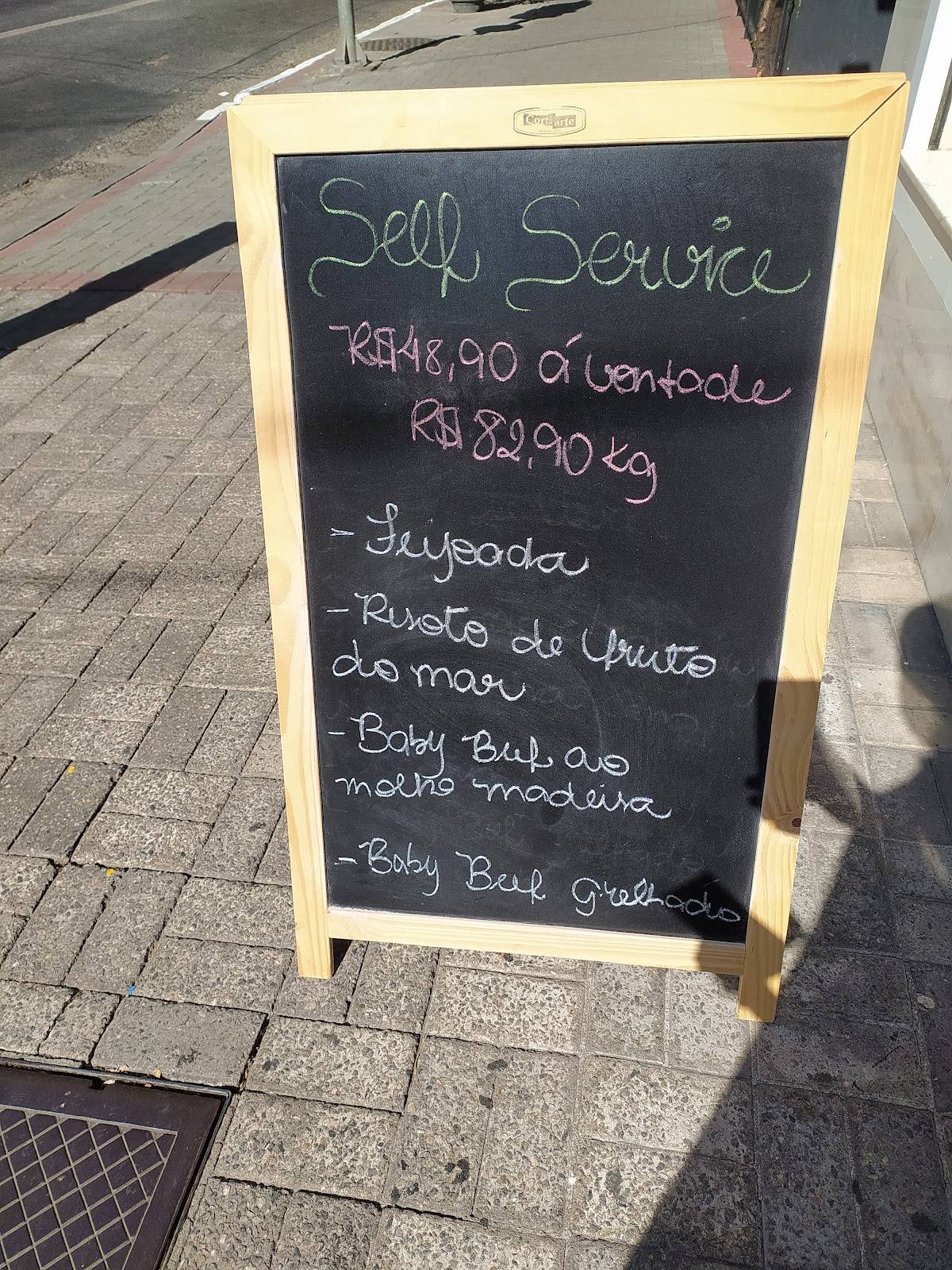 Menu at Garfo Santo Grill & Beer Alameda Santos restaurant, São Paulo