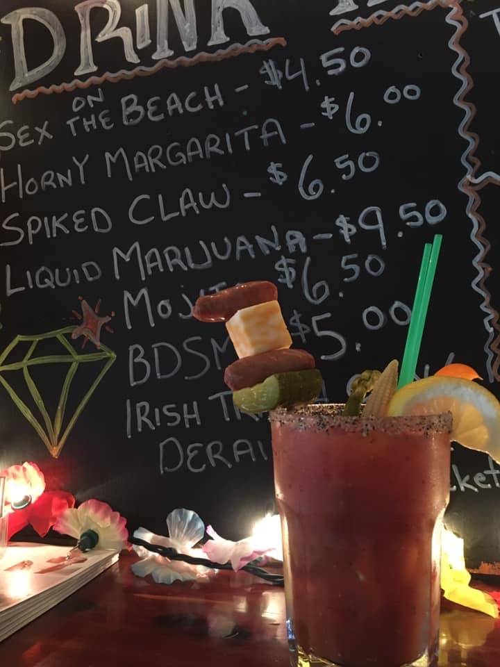 Menu at Gem State Bar, Saint Maries, 807 Main Ave