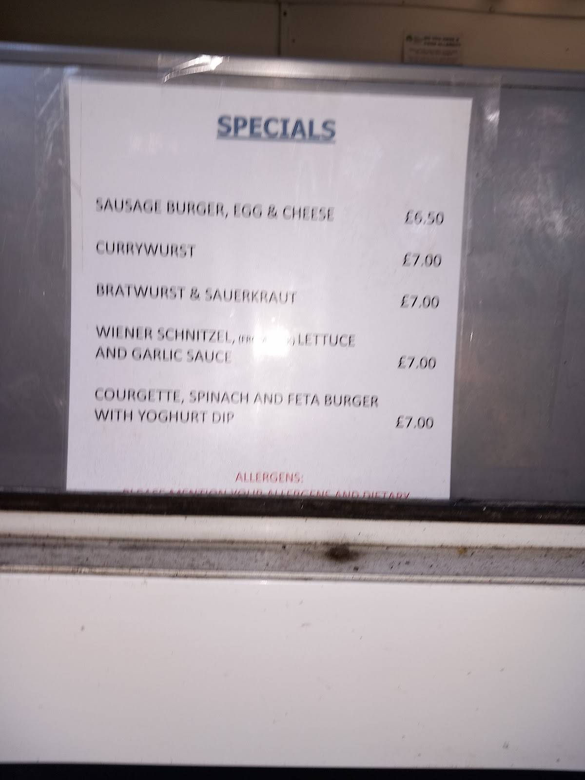 Menu at Get Stuffed! cafe, Norwich