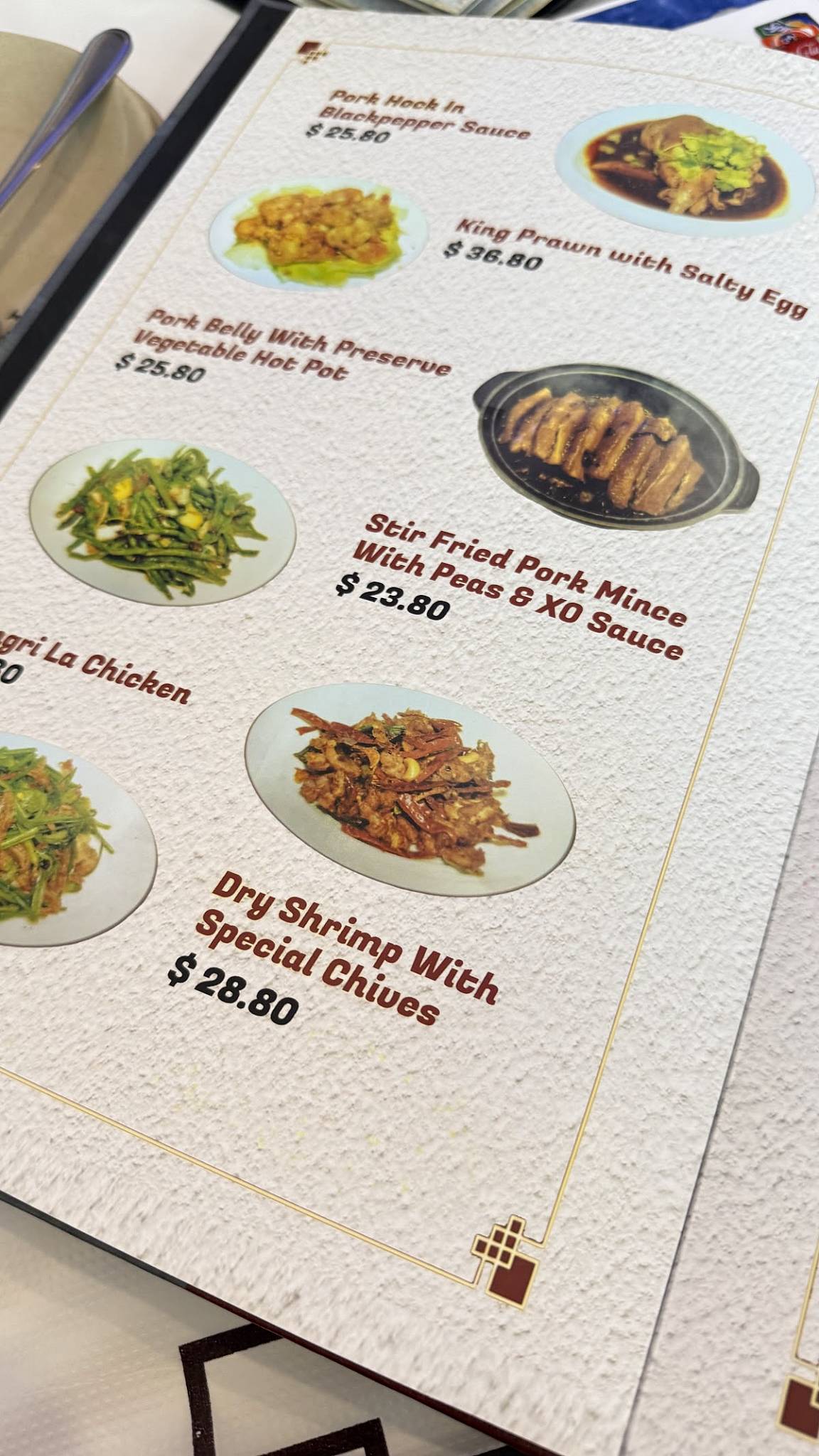 Menu at Golden King 2000 Chinese Restaurant, Green Valley