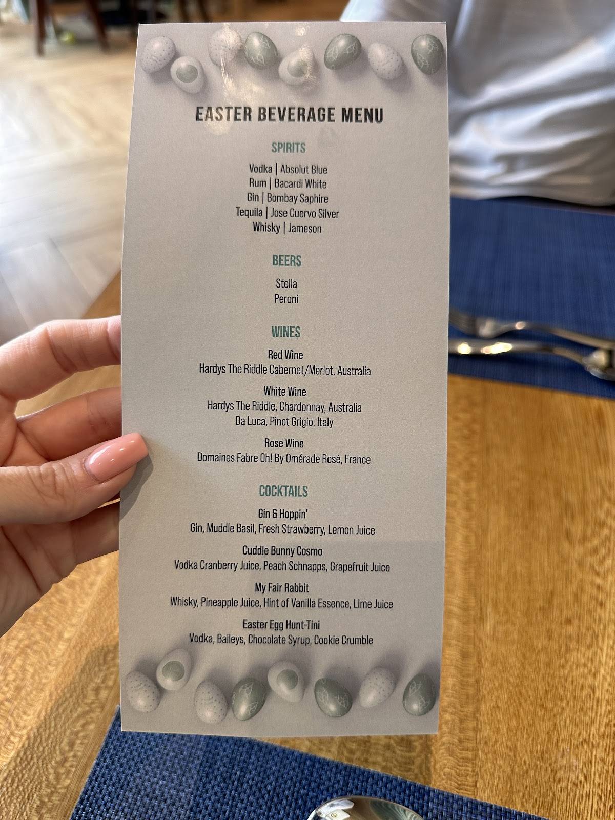 Menu at Graphos Social Kitchen restaurant, Abu Dhabi, Yas Bay