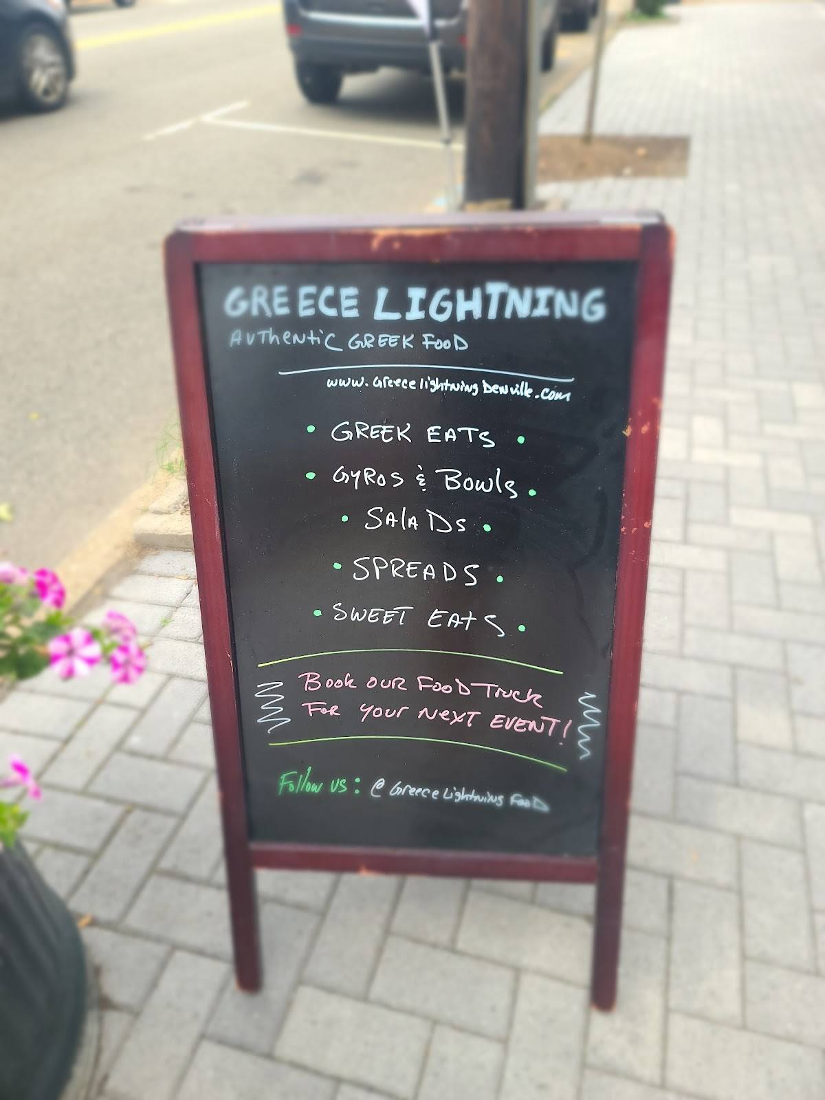 Menu at Greece Lightning Gyro & Souvlaki Grill restaurant, Denville