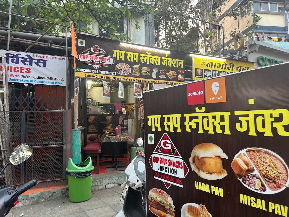 Menu at Gup Shup Snacks Junction, Mumbai