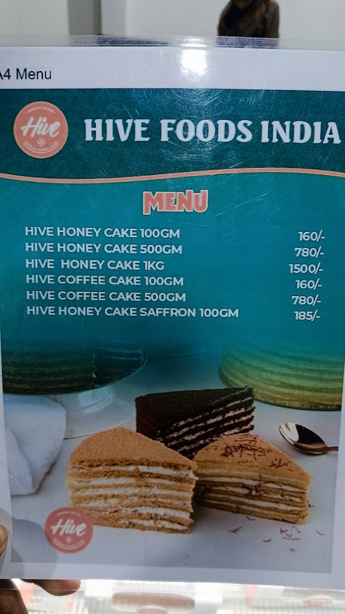 Menu at HIVE FOODS INDIA HYDERABAD, Hyderabad