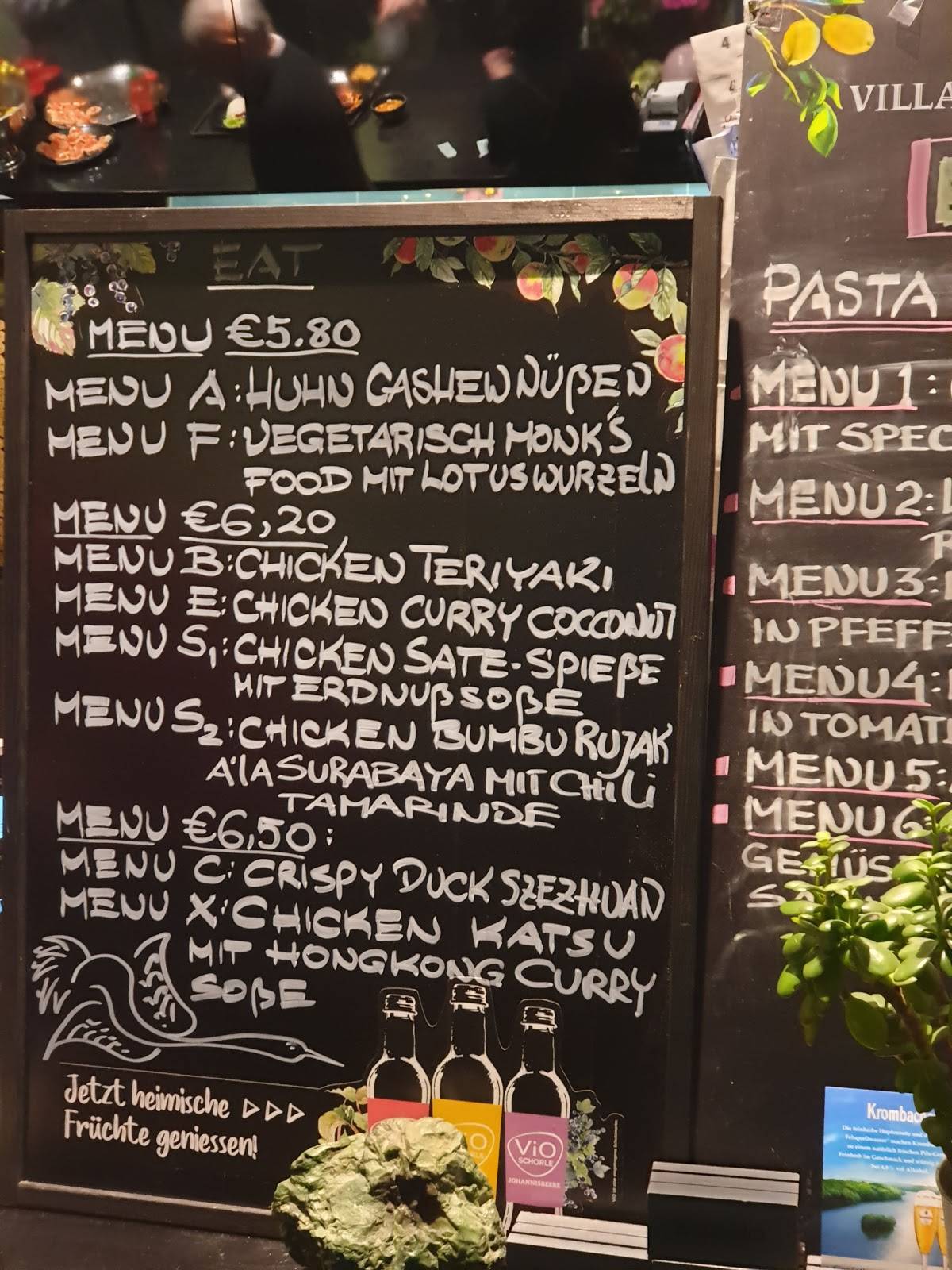 Speisekarte von Eat restaurant, Hamburg