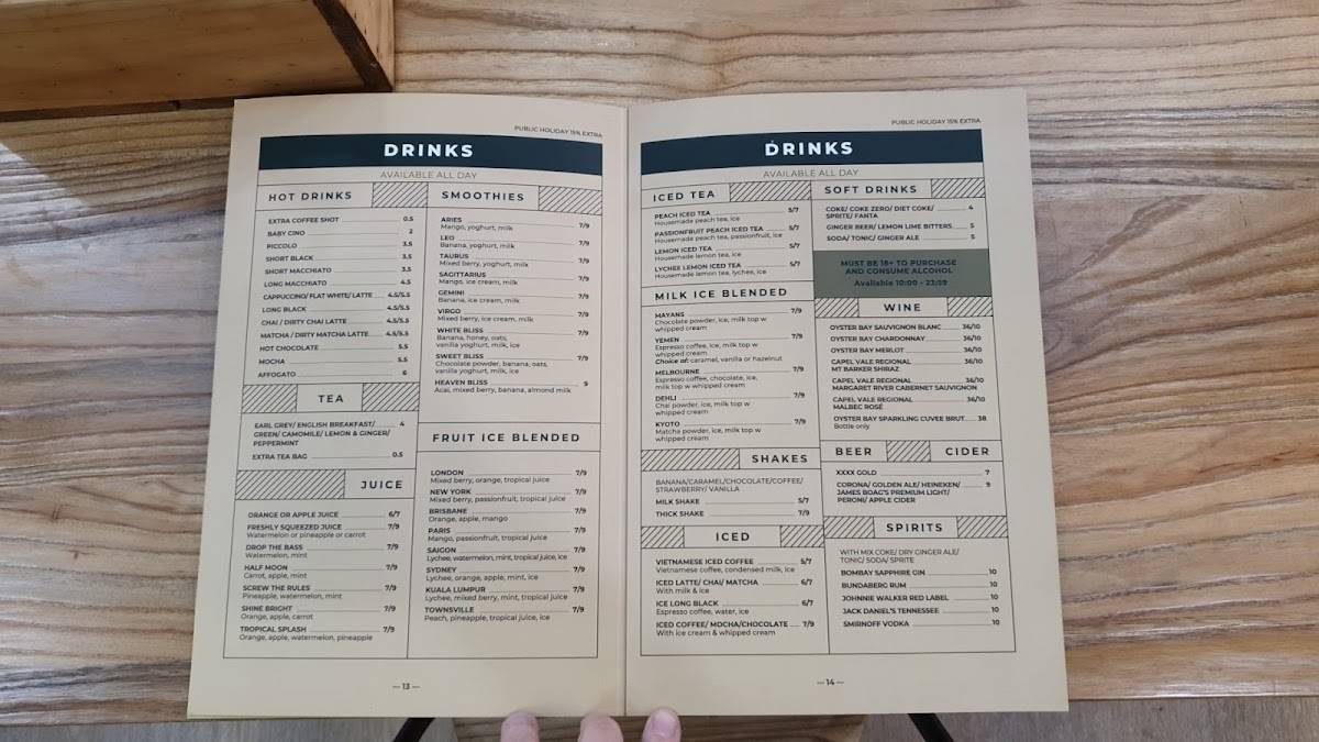 Menu at Healthy Noodle Kingaroy fast food, Kingaroy