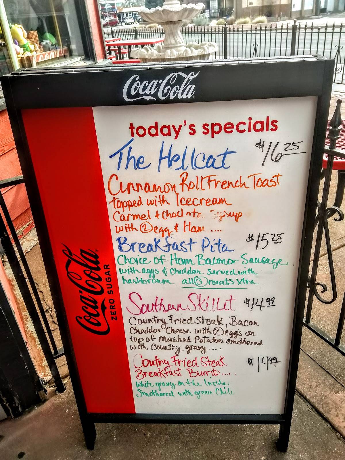 Menu at Hits The Spot Diner restaurant, Lakewood
