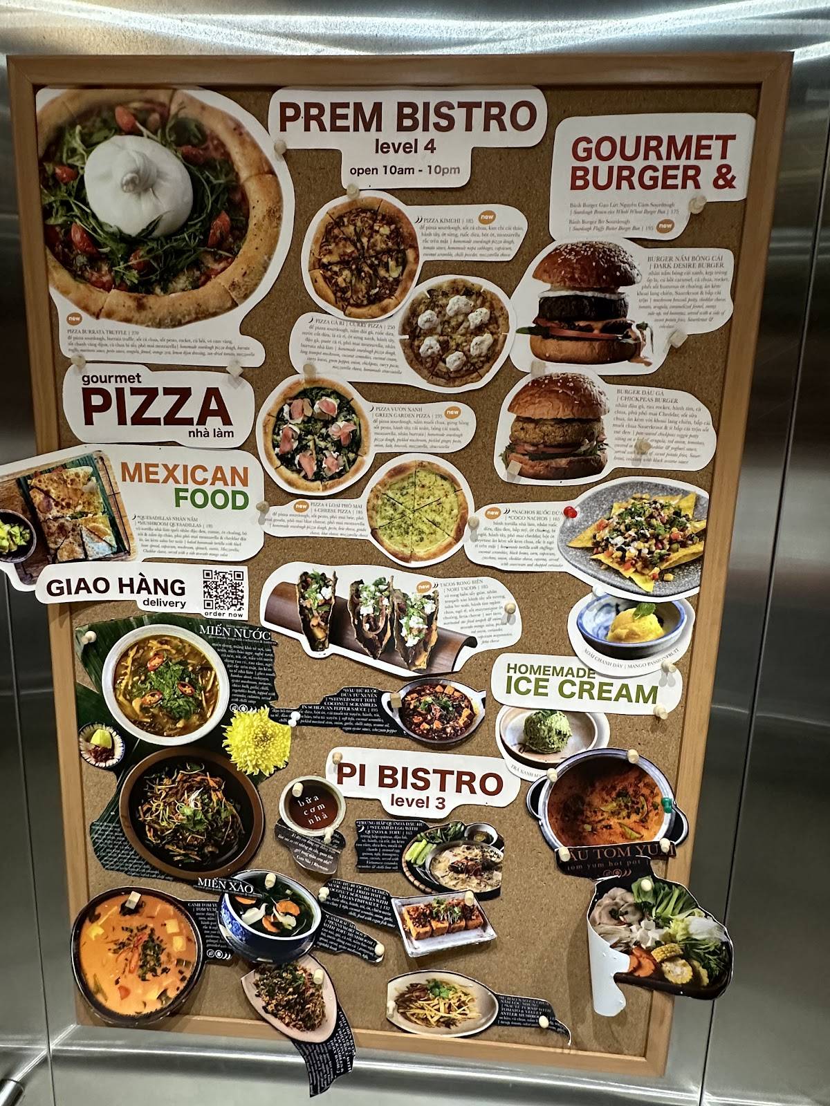 Menu at KAFKA CAFE SAIGON, Ho Chi Minh City