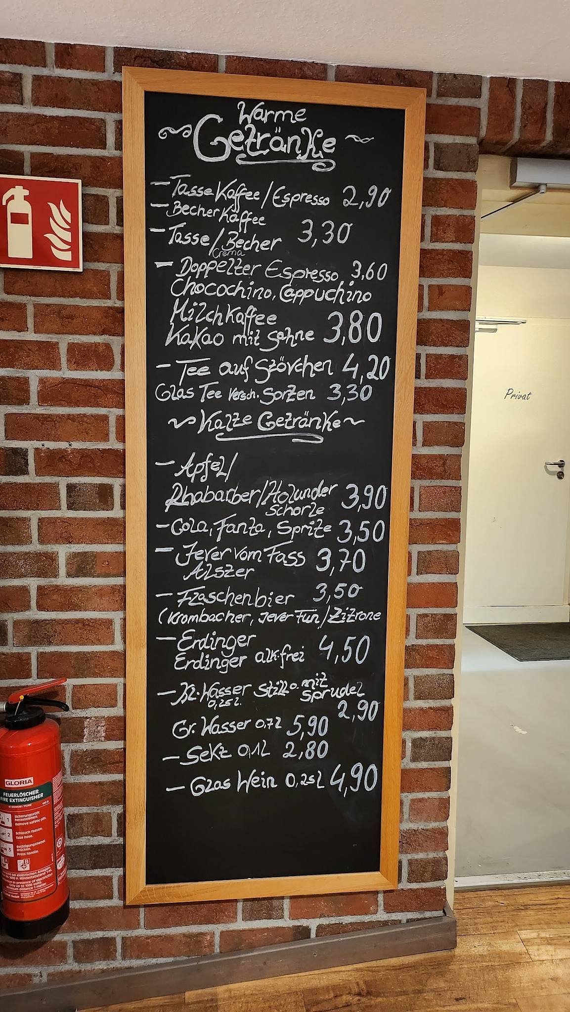 Speisekarte von Hofcafe/Horster Grashaus, Friedeburg