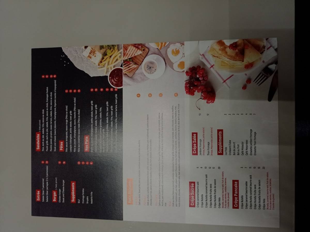 Speisekarte von Hola Coffee Shop cafe, Sfax