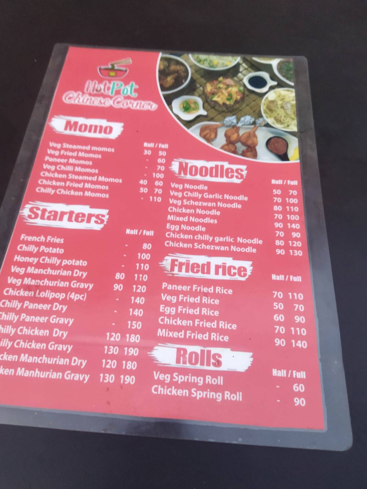 Menu at Hot Pot Food Junction, Gurugram