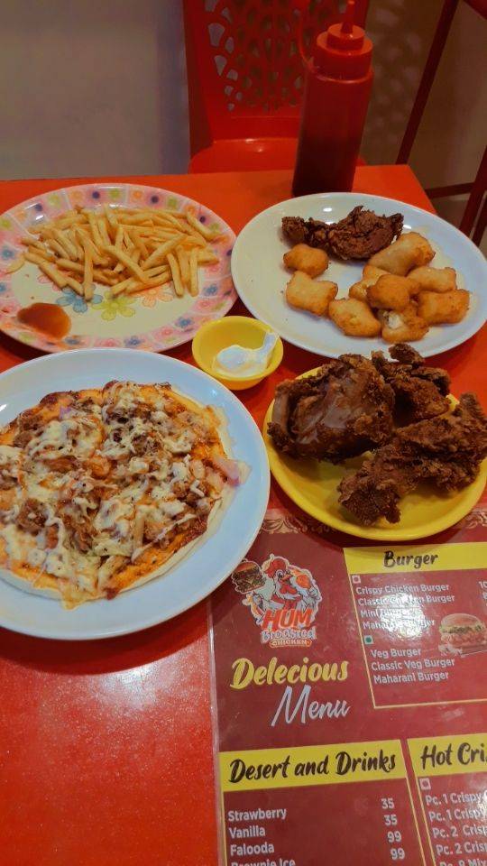 Menu at Hum Brosted chicken, Chennai