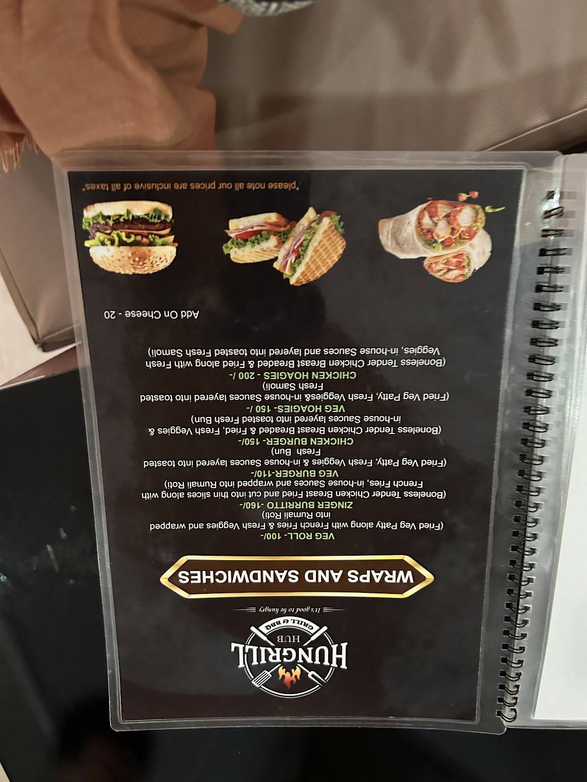 Menu at Hungrill Hub - GRILL and BBQ, Irinjalakuda, Railway Station Rd