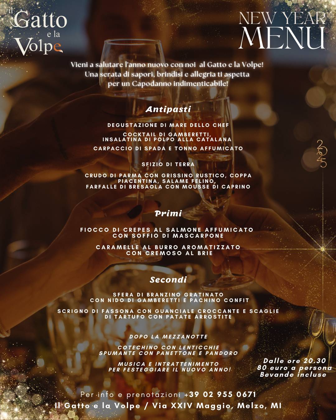 Menu da Il Gatto e La Volpe pizzeria, Melzo