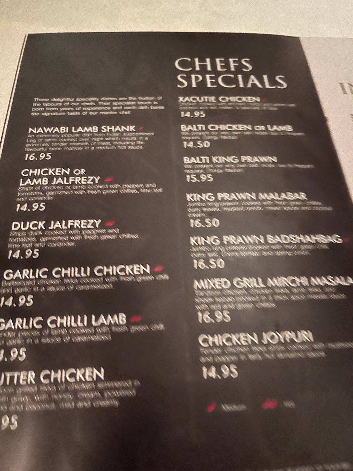 Menu at Indian City Best Authentic Indian restaurant, London, 4 New ...