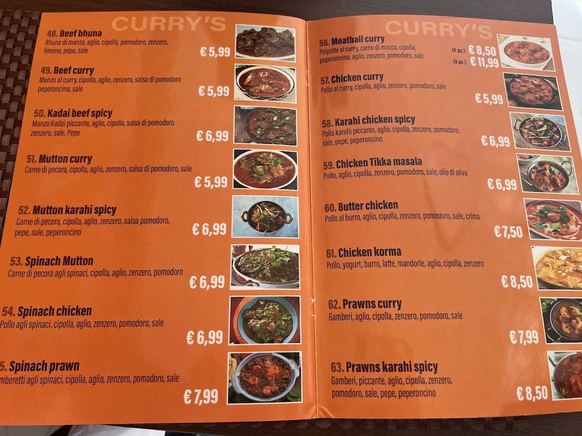 Menu at Indian Food Capital restaurant, Salerno