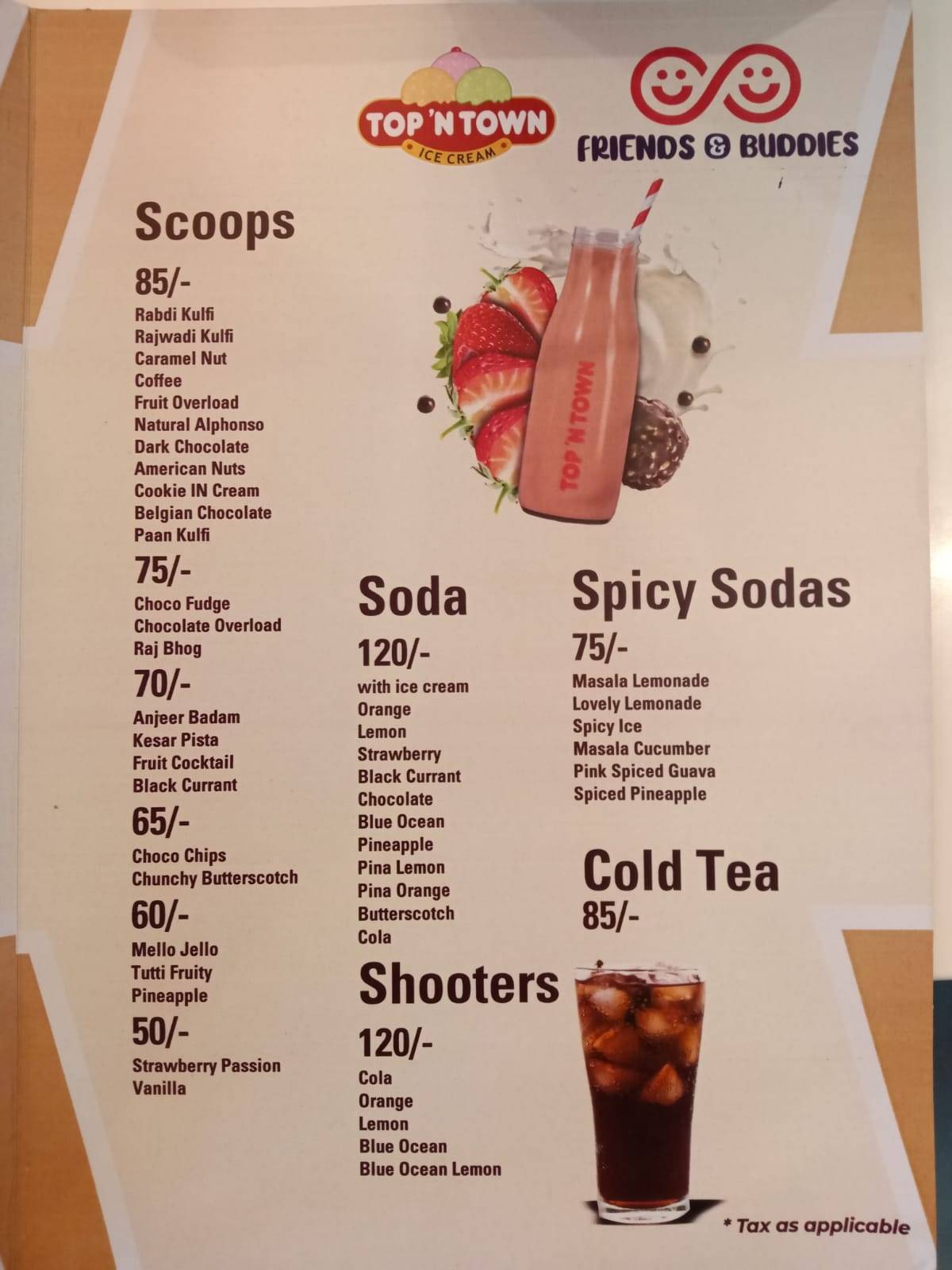 Menu at Indie Grill, Balasore