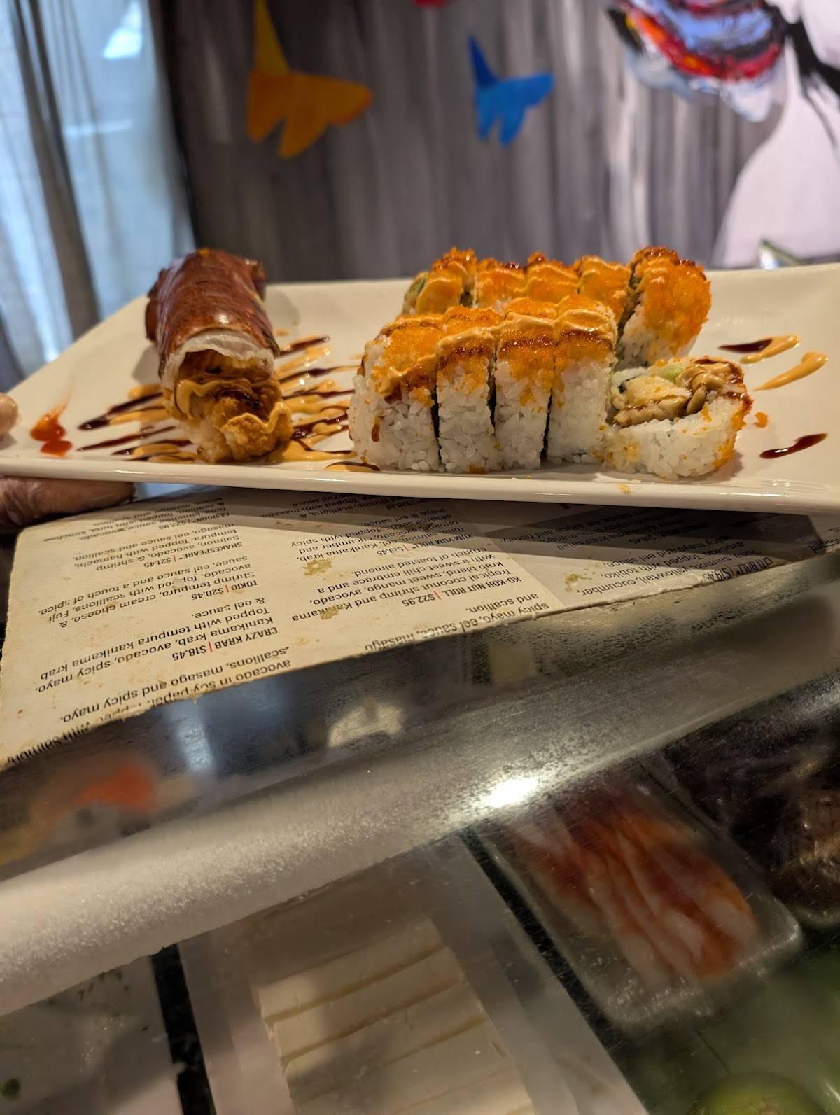 Menu at Japan Inn restaurant, Plantation