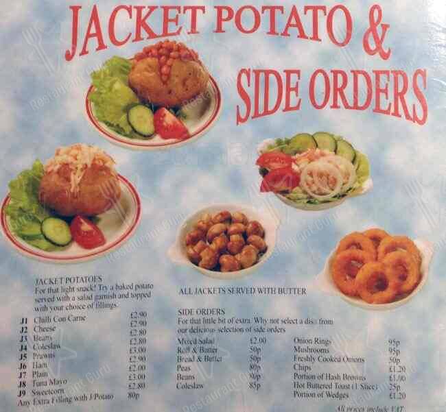 Menu at Jenny's Restaurants - Hayes, Hayes, 13 East Ave