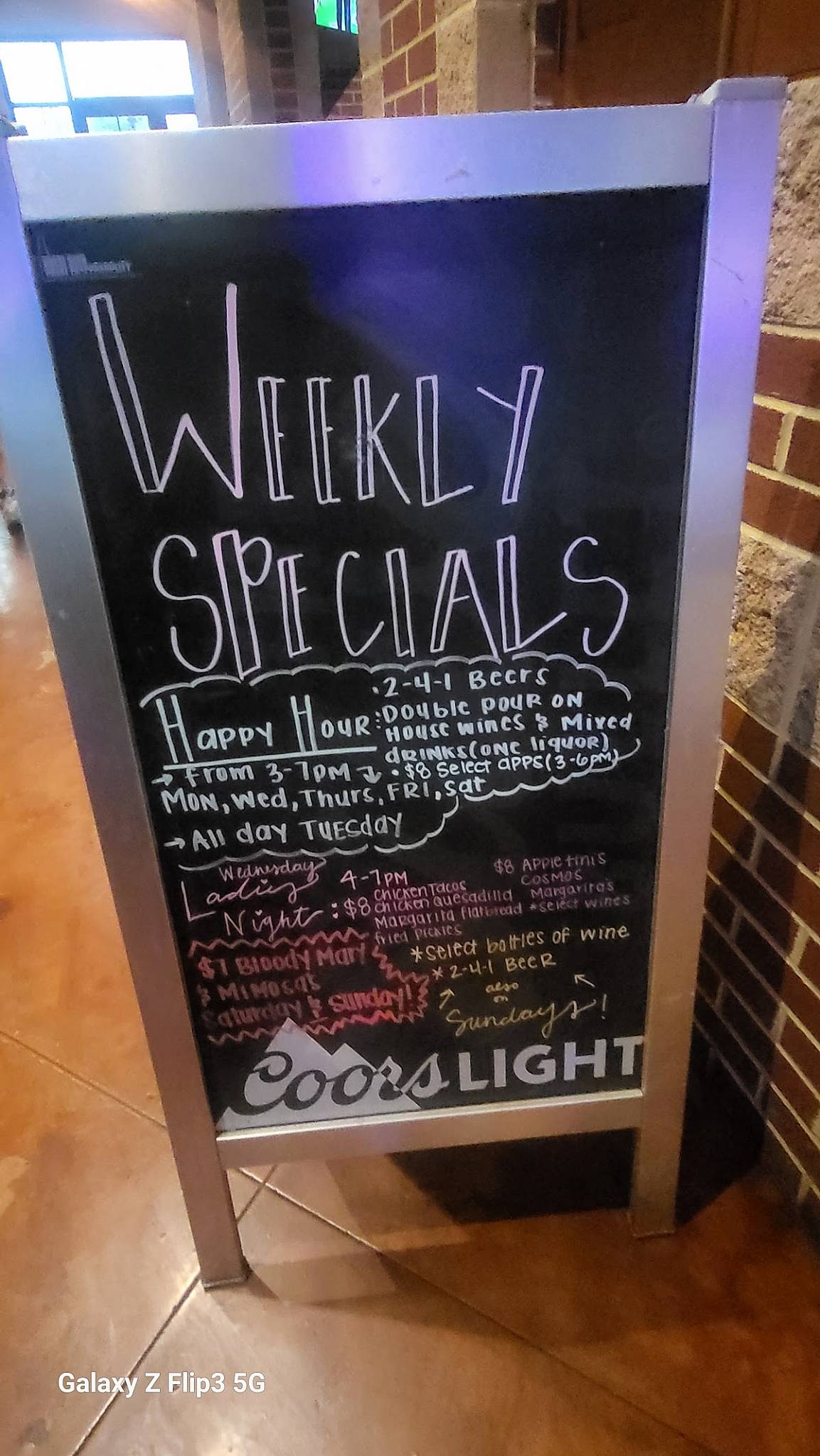 Menu at Jonathan’s Grille pub & bar, East Ridge