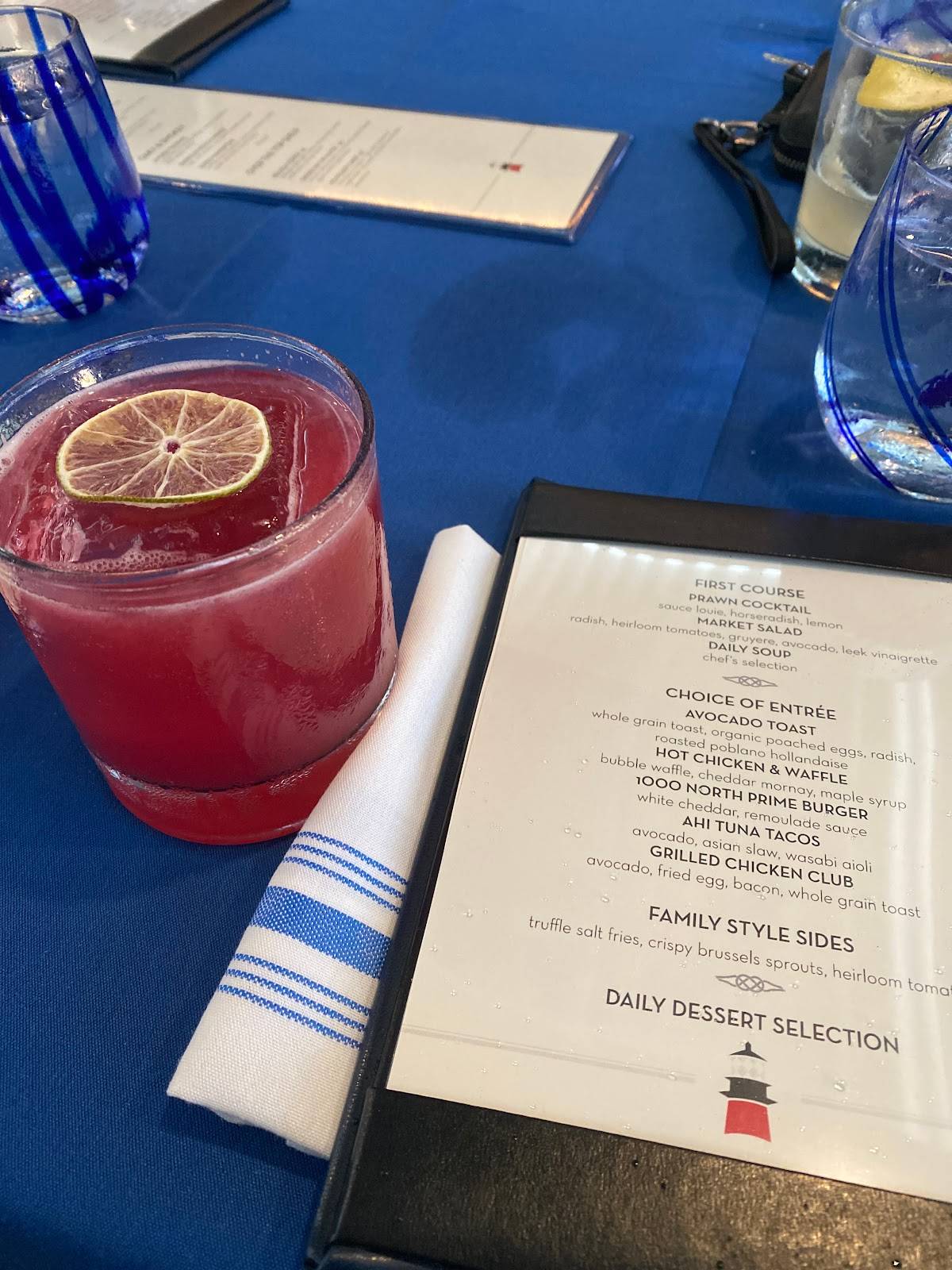 Menu at 1000 NORTH pub & bar, Jupiter