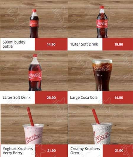 Menu at KFC Northmead restaurant, Benoni, Cnr Pretoria Rd
