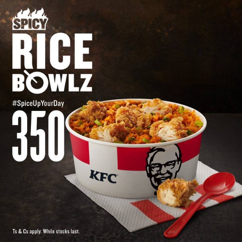 Menu at KFC Garden City Mall restaurant, Nairobi