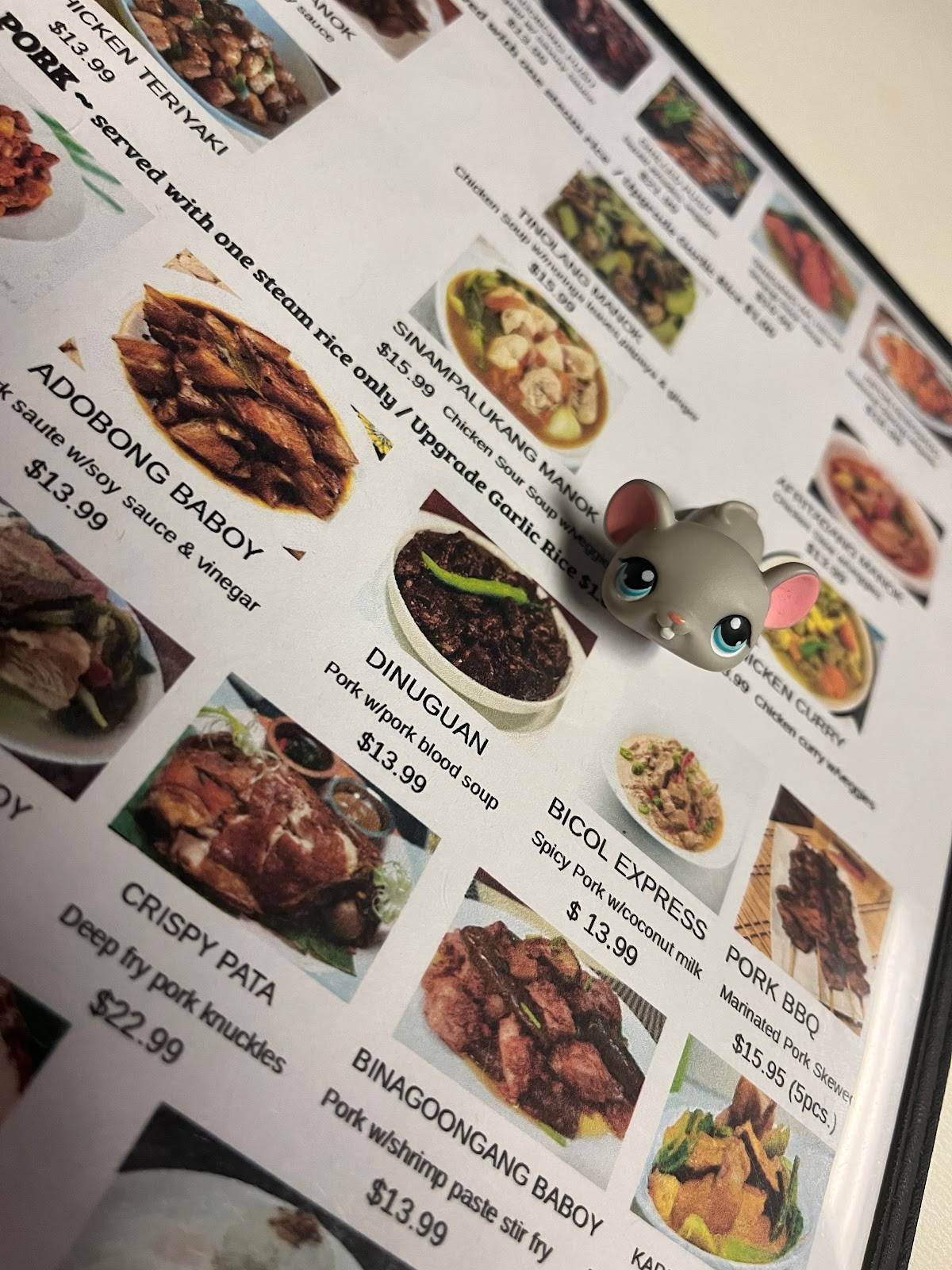 Menu at Kanto Asian Street Food by Lutong Pinoy restaurant, Lake Worth