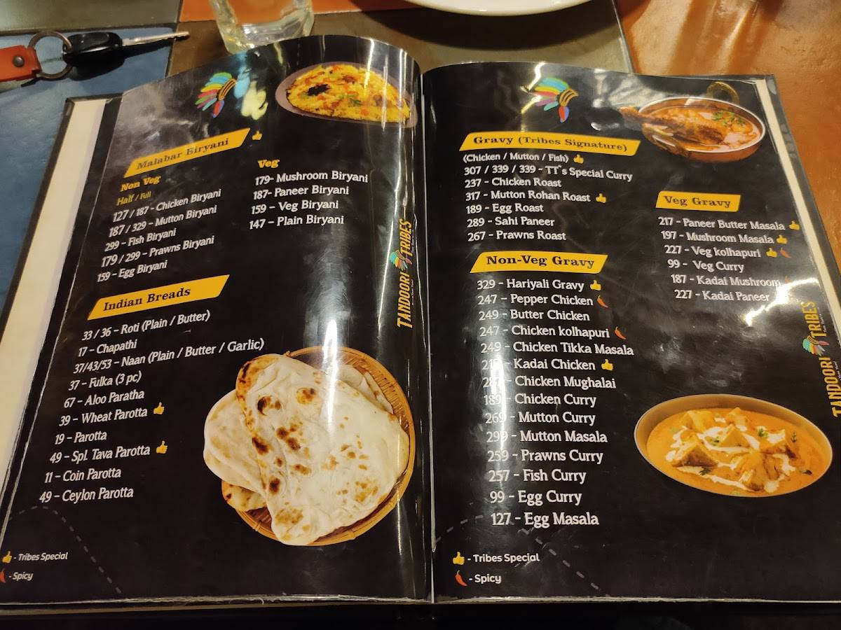 Menu at Tandoori Tribes & The Falooda Shop Karaikudi, Karaikudi