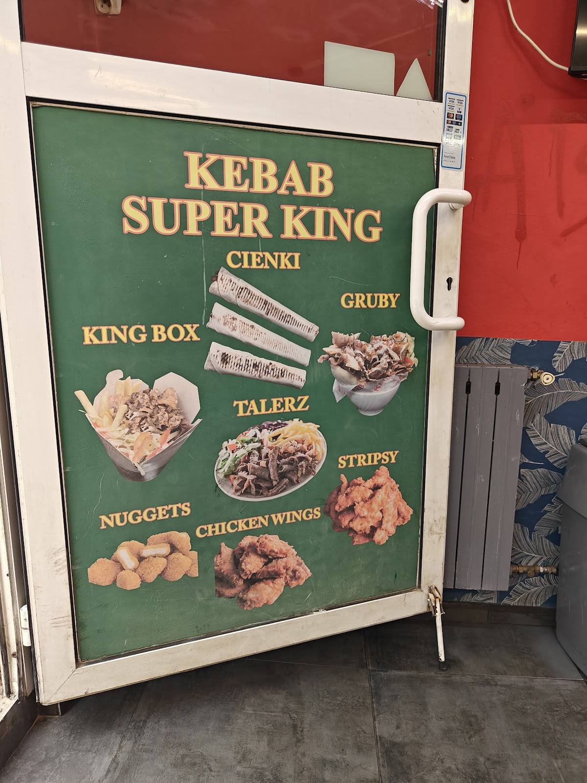 Carta del restaurante Kebab super king wegorzewo, Węgorzewo