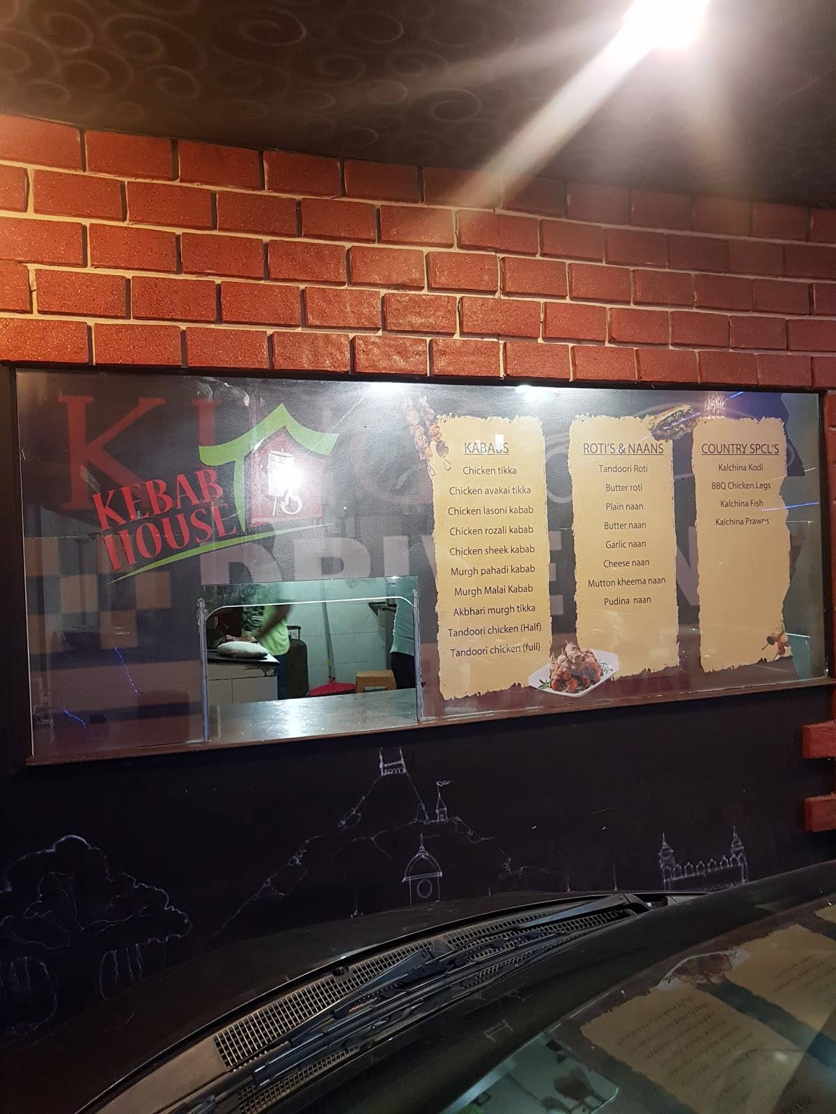 Menu at Kings Drive In, Hyderabad
